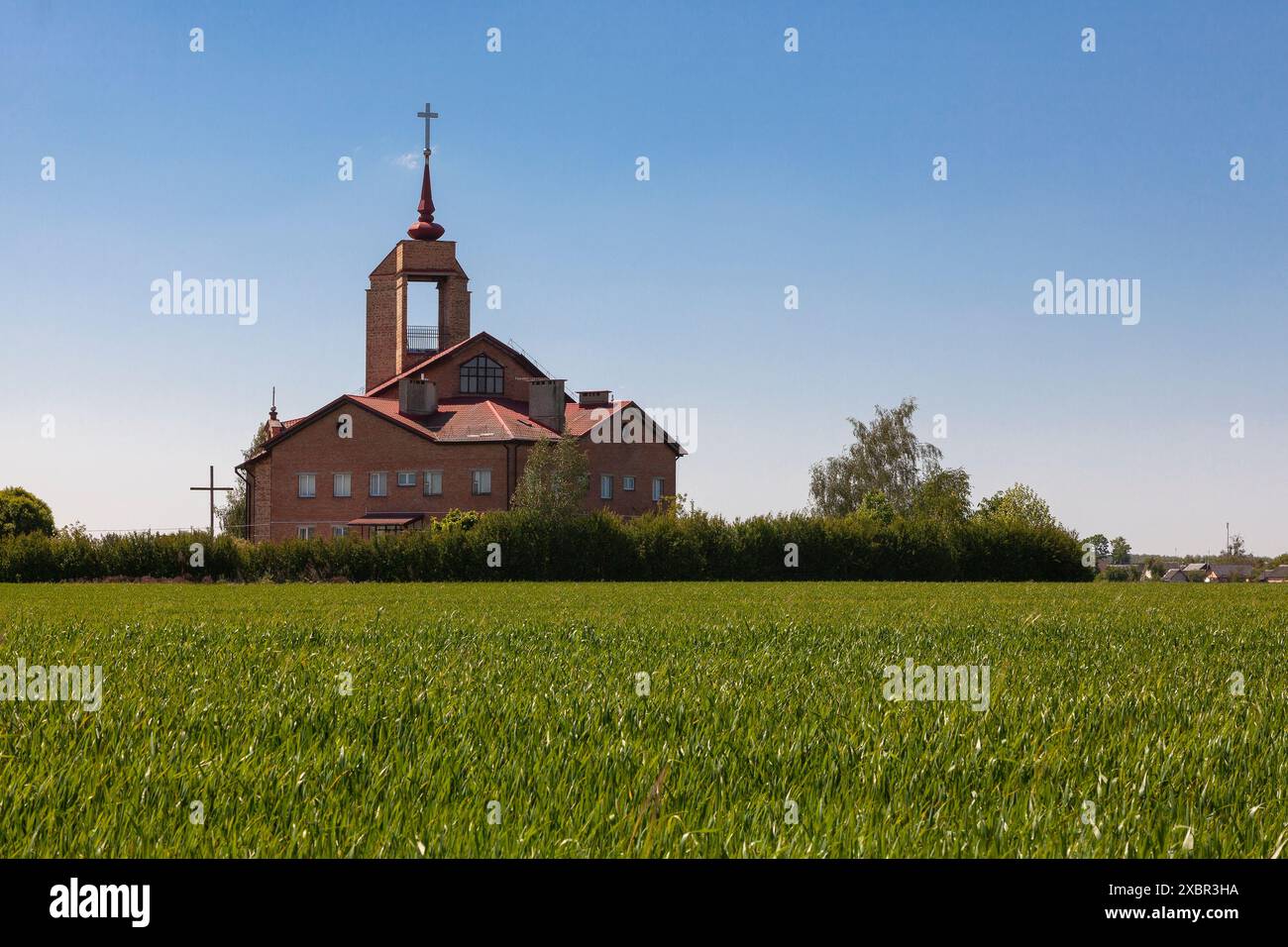 Church of St. Joseph the Craftsman in Skidel, Belarus Stock Photo - Alamy
