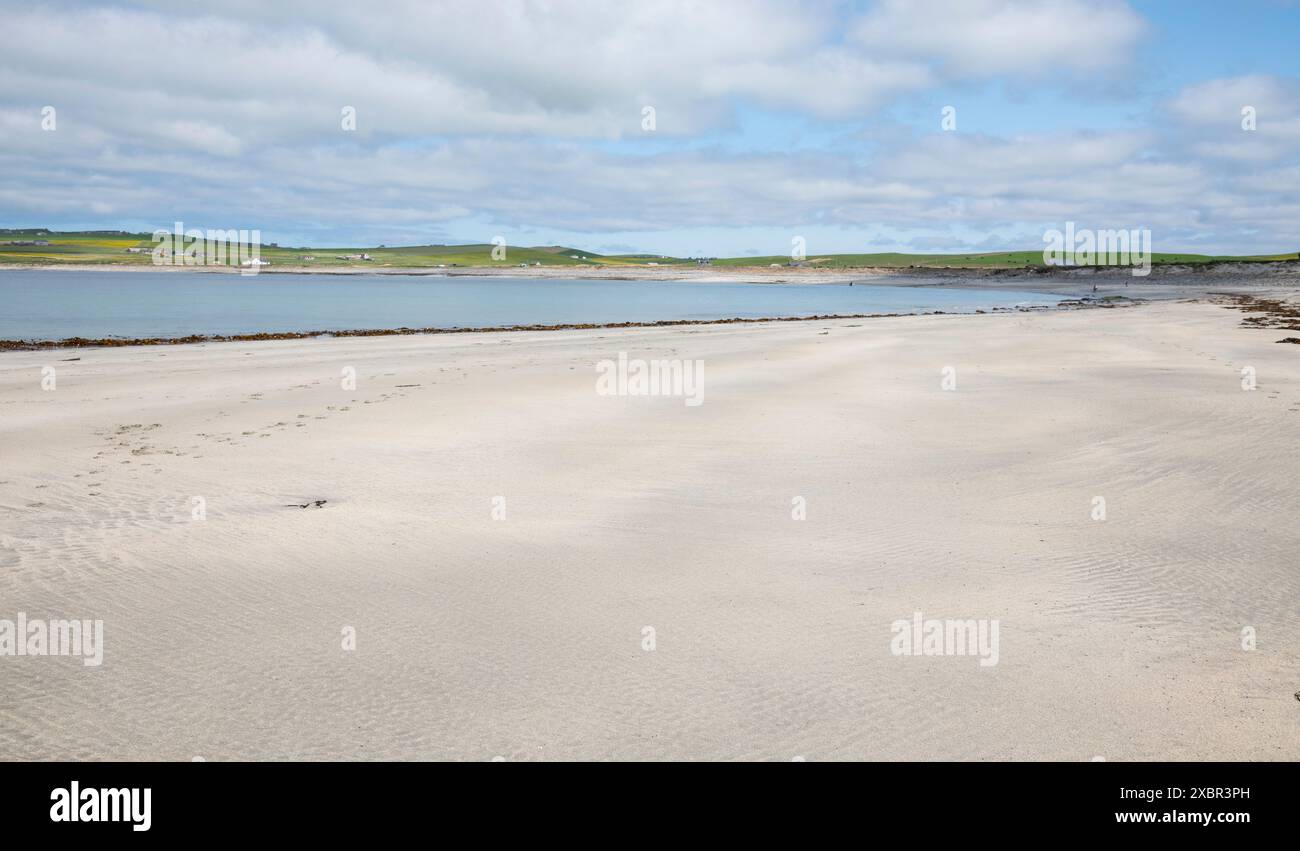 Beach at Bay of Skaill, Orkney Islands, Scotland Stock Photo - Alamy
