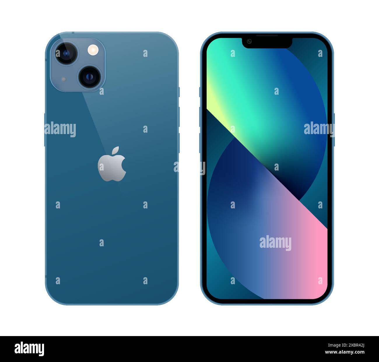 Iphone 13 on Stock Vector Images - Alamy