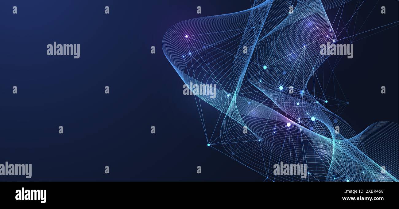 Molecular abstract structure and genetic engineering DNA. Healthcare ...