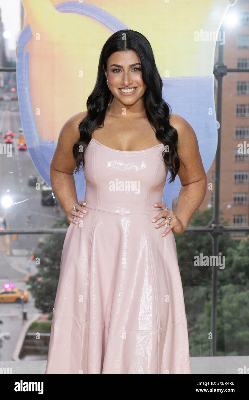 NEW YORK, NEW YORK - JUNE 09: Dana Gaier attends the "Despicable Me 4" New York Premiere at Jazz ...