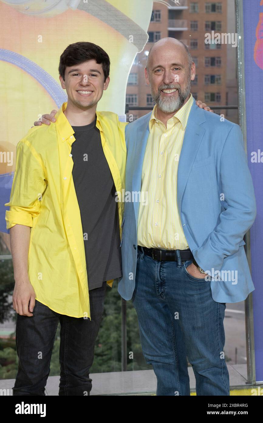 NEW YORK, NEW YORK - JUNE 09: (L-R) John Renaud and Chris Renaud attend ...