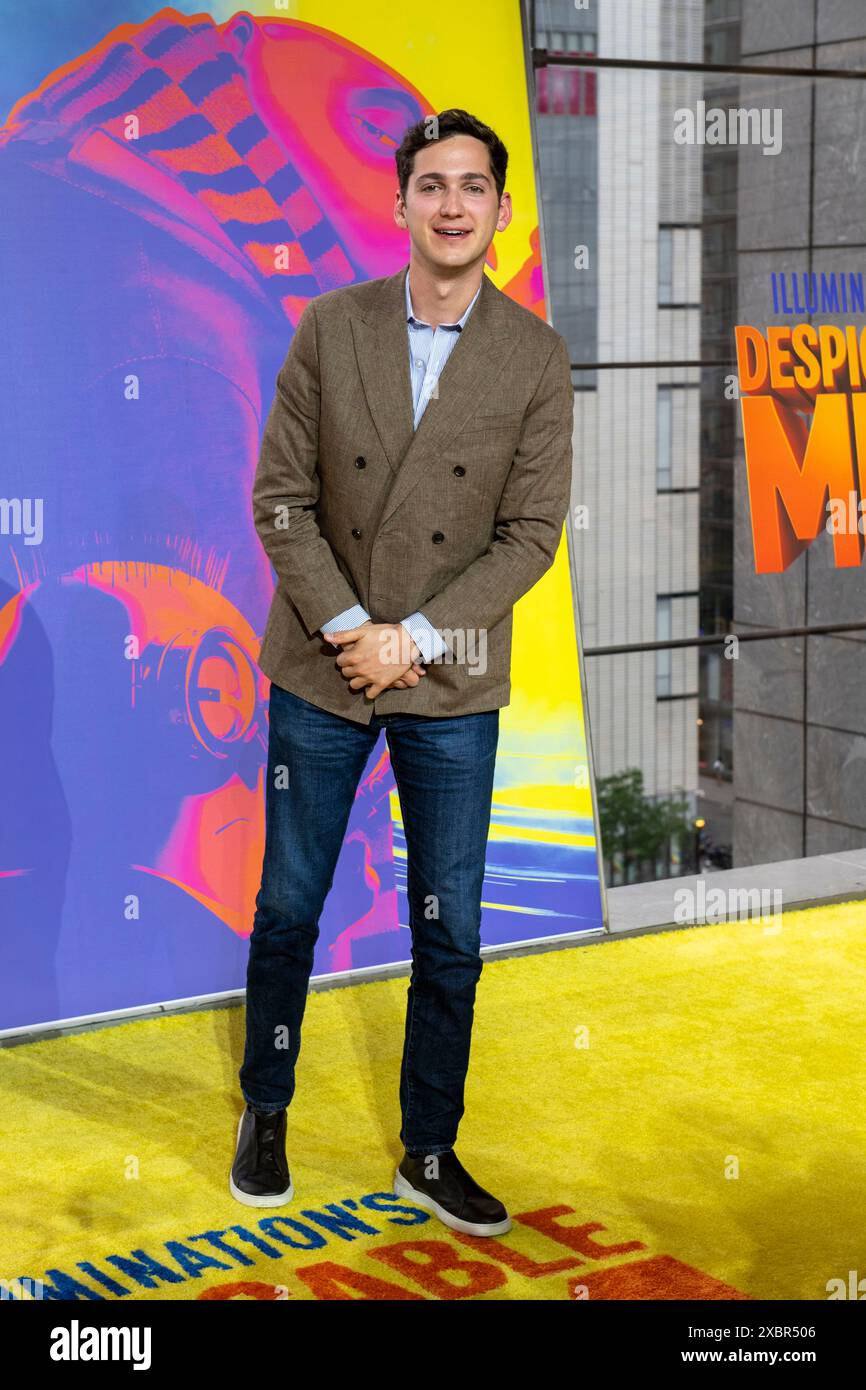 NEW YORK, NEW YORK - JUNE 09: Matt Friend attends the "Despicable Me 4 ...