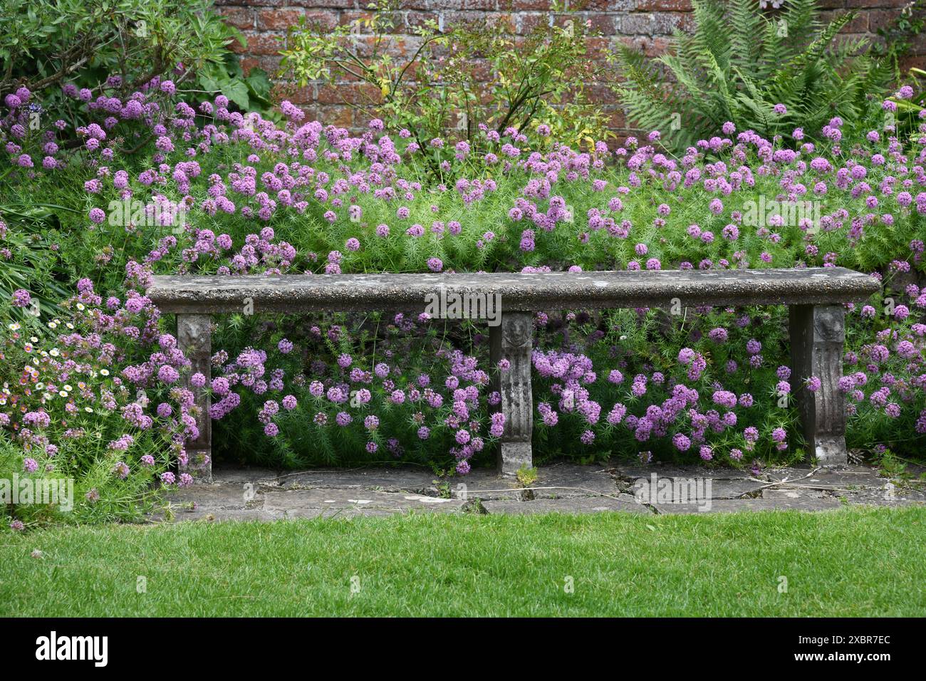 Roman stone bench Stock Photo - Alamy