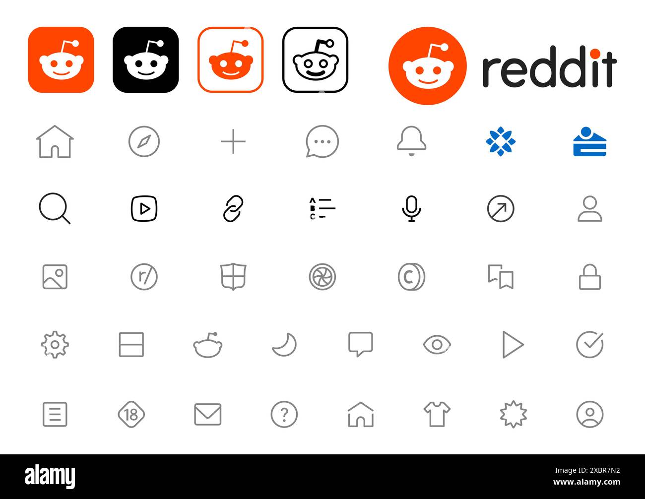 Reddit page Stock Vector Images - Alamy