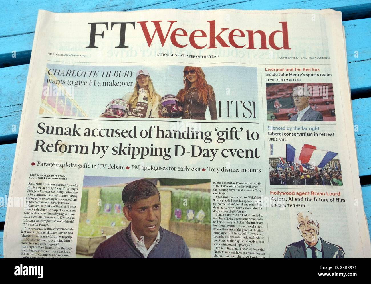 PM Rishi 'Sunak accused of handing 'gift' to Reform by skipping D-Day ...