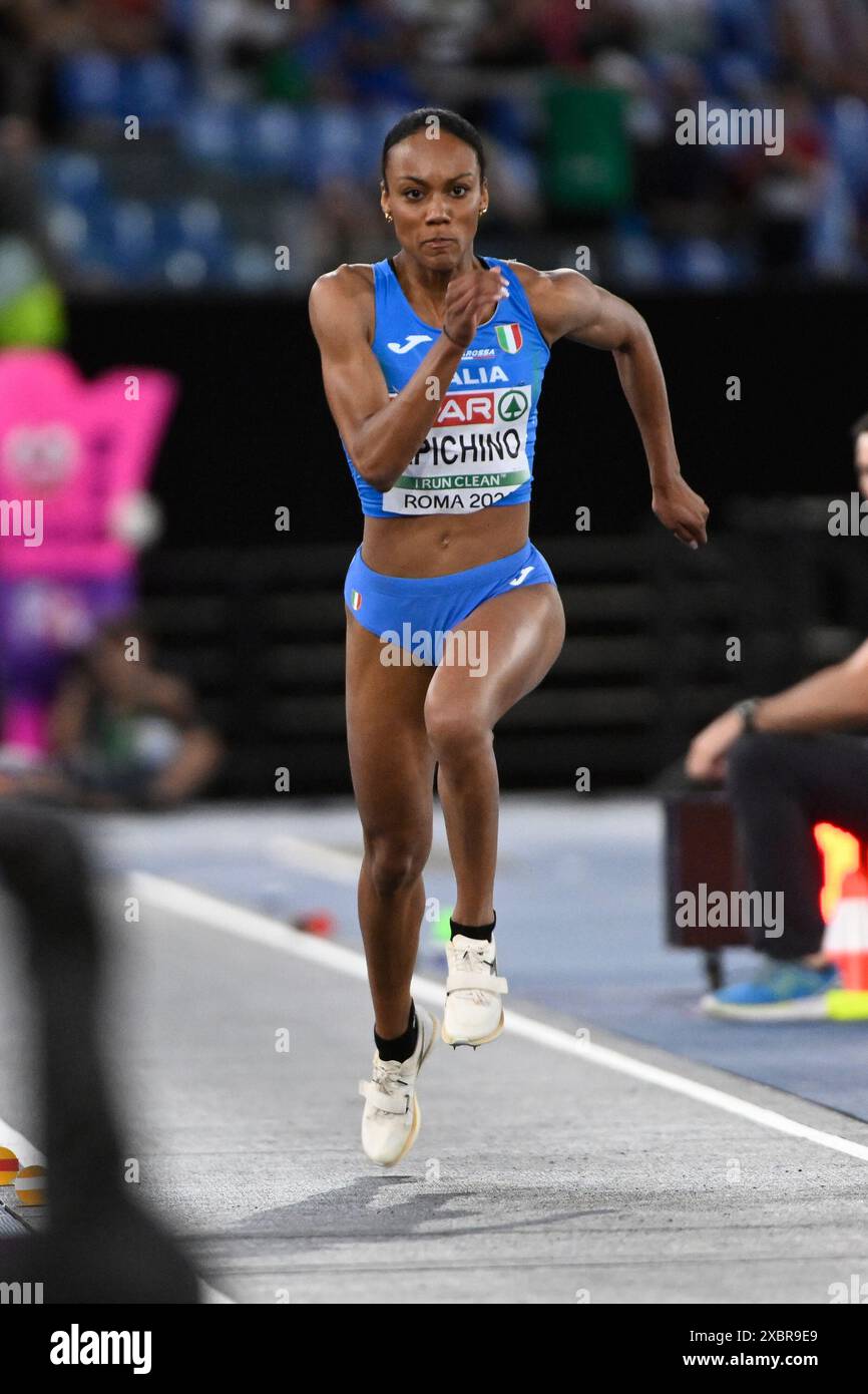 Iapichino Larissa in women's long jump final during the day 6 of ...