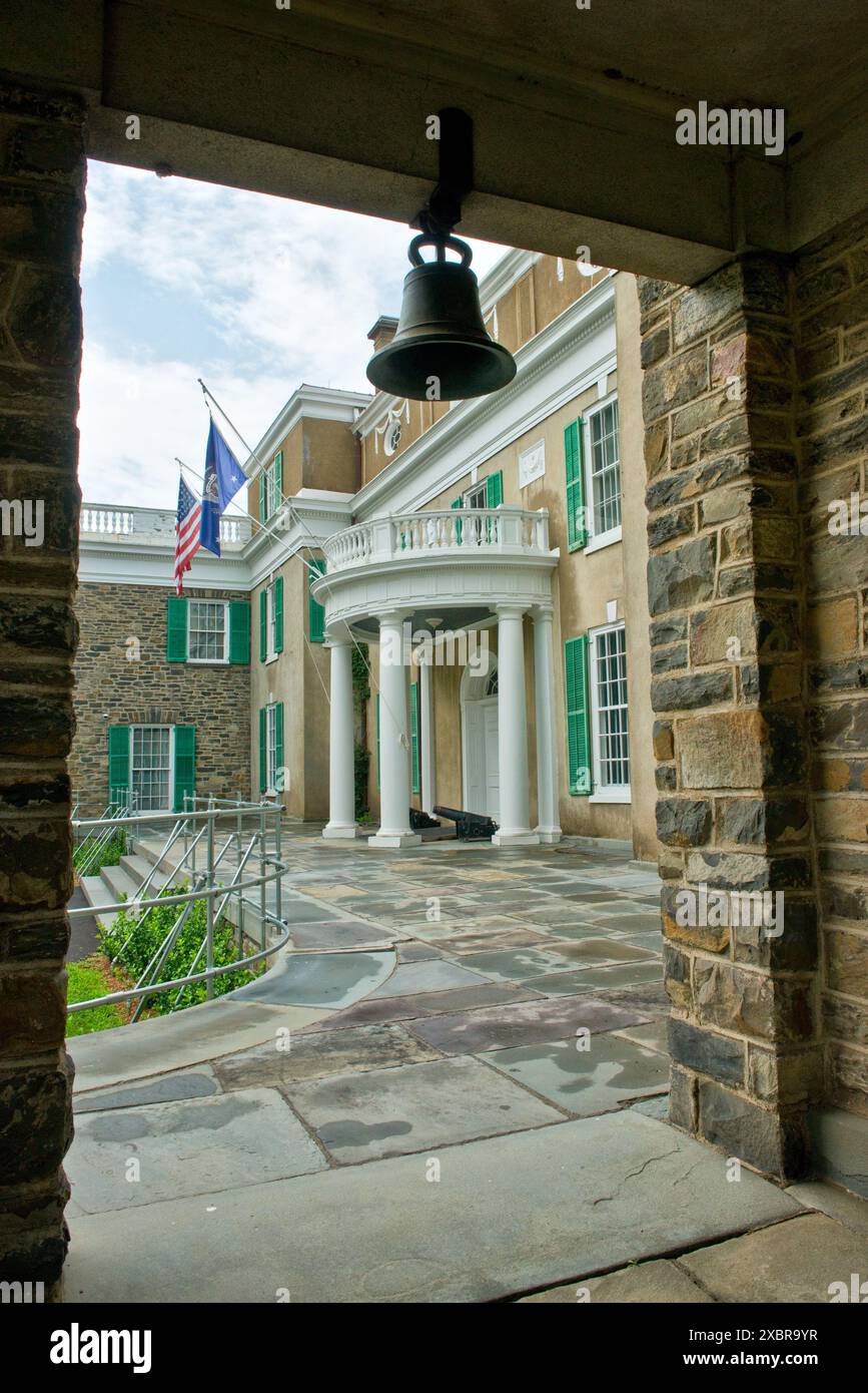 Home of Franklin D. Roosevelt National Historic Site. Springwood estate ...