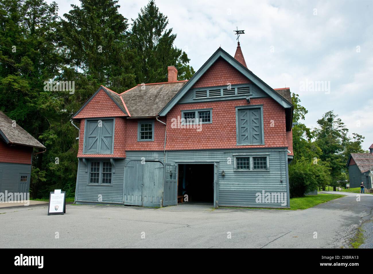Horse Stable Building. Home of Franklin D. Roosevelt National Historic ...