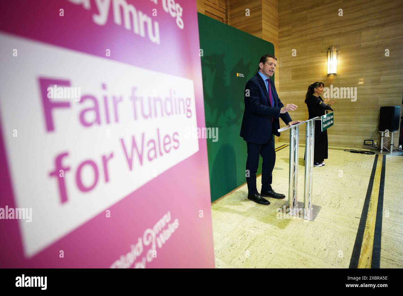 Plaid Cymru leader Rhun ap Iorwerth launches his party's General ...