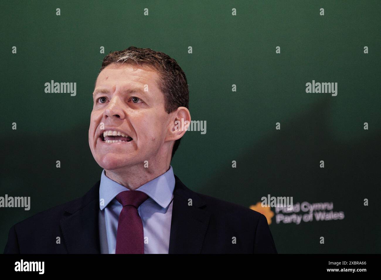 Plaid Cymru leader Rhun ap Iorwerth launches his party's General ...