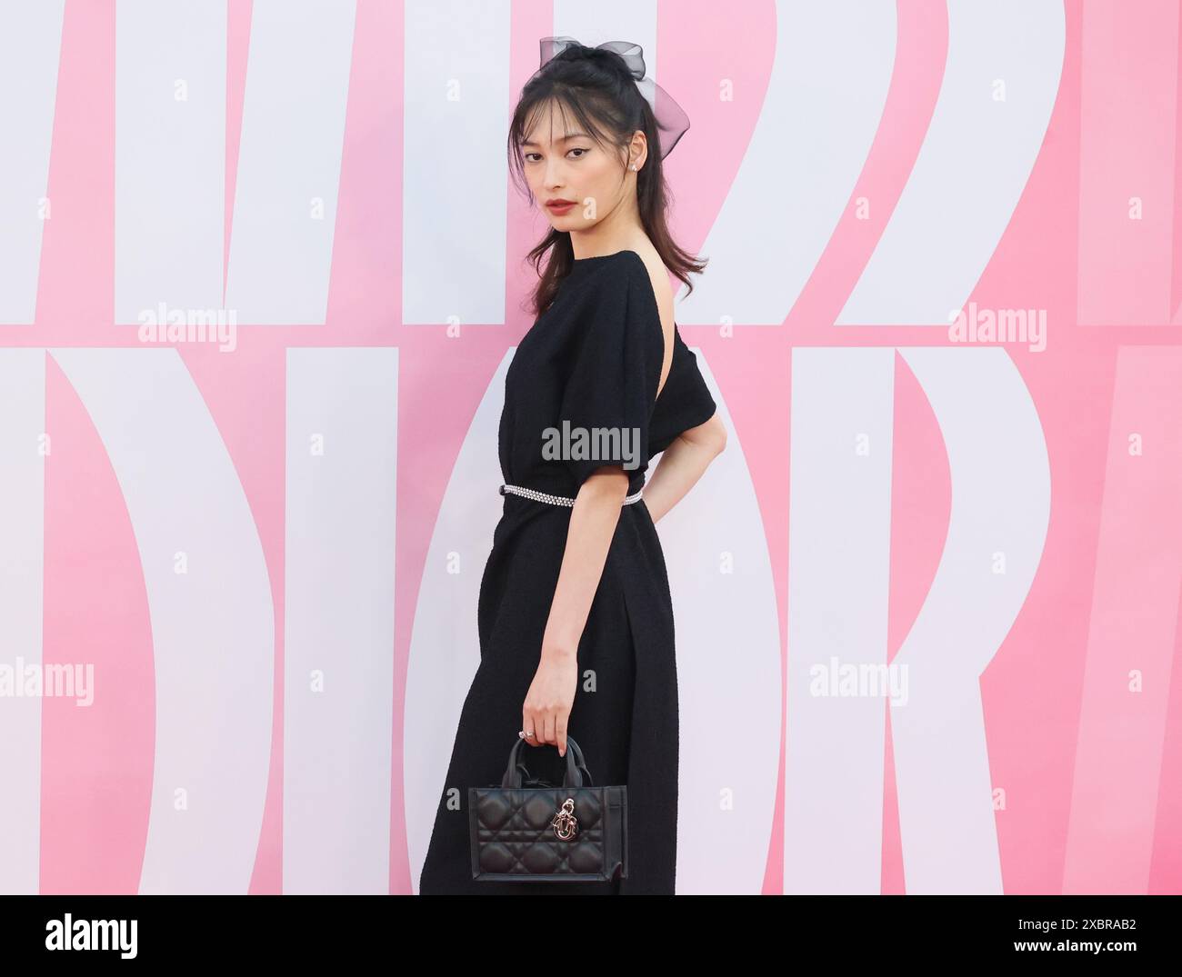 Tokyo, Japan. 12th June, 2024. Japanese model Aya Omasa poses for photo ...