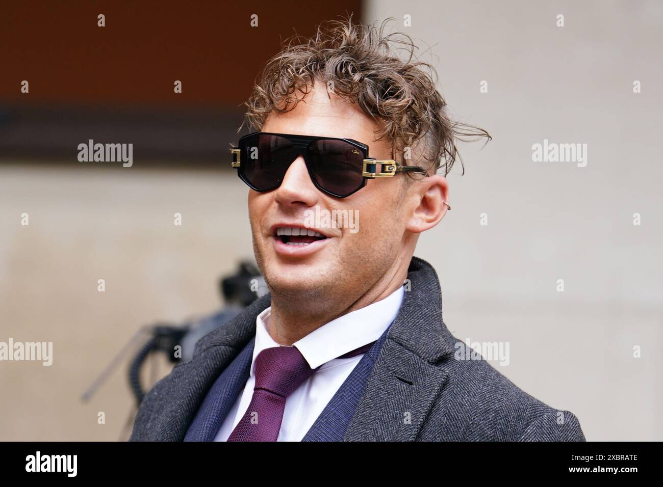 TV reality star Scott Timlin arrives at Westminster Magistrates' Court ...