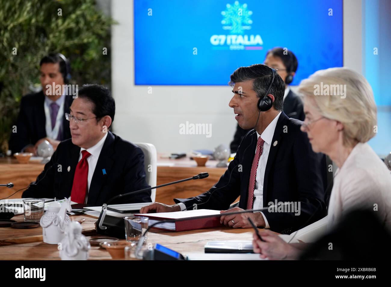 (left-right) Japanese Prime Minister Fumio Kishida, Prime Minister ...