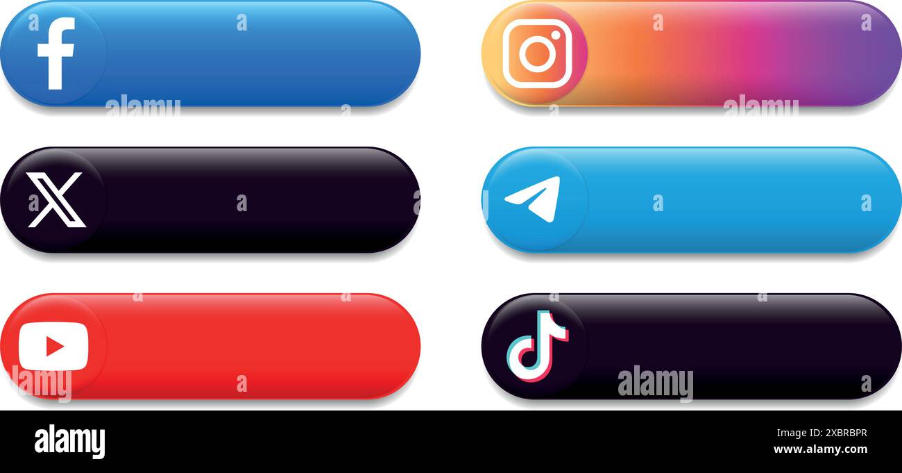 Telegram x icon Stock Vector Images - Alamy