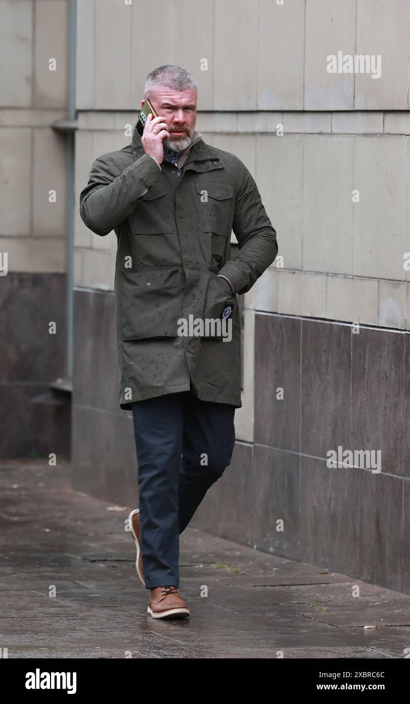 Peter Gearoid Cavanagh arrives at Laganside Court, Belfast, where he ...