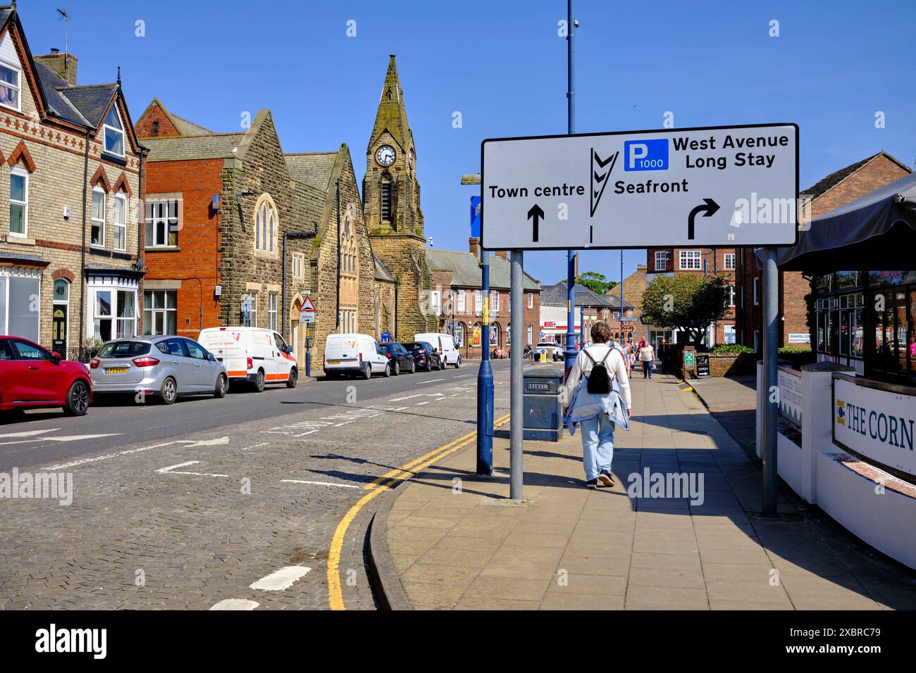 FileyTown Centre , North Yorkshire East Coast, northern England, UK ...