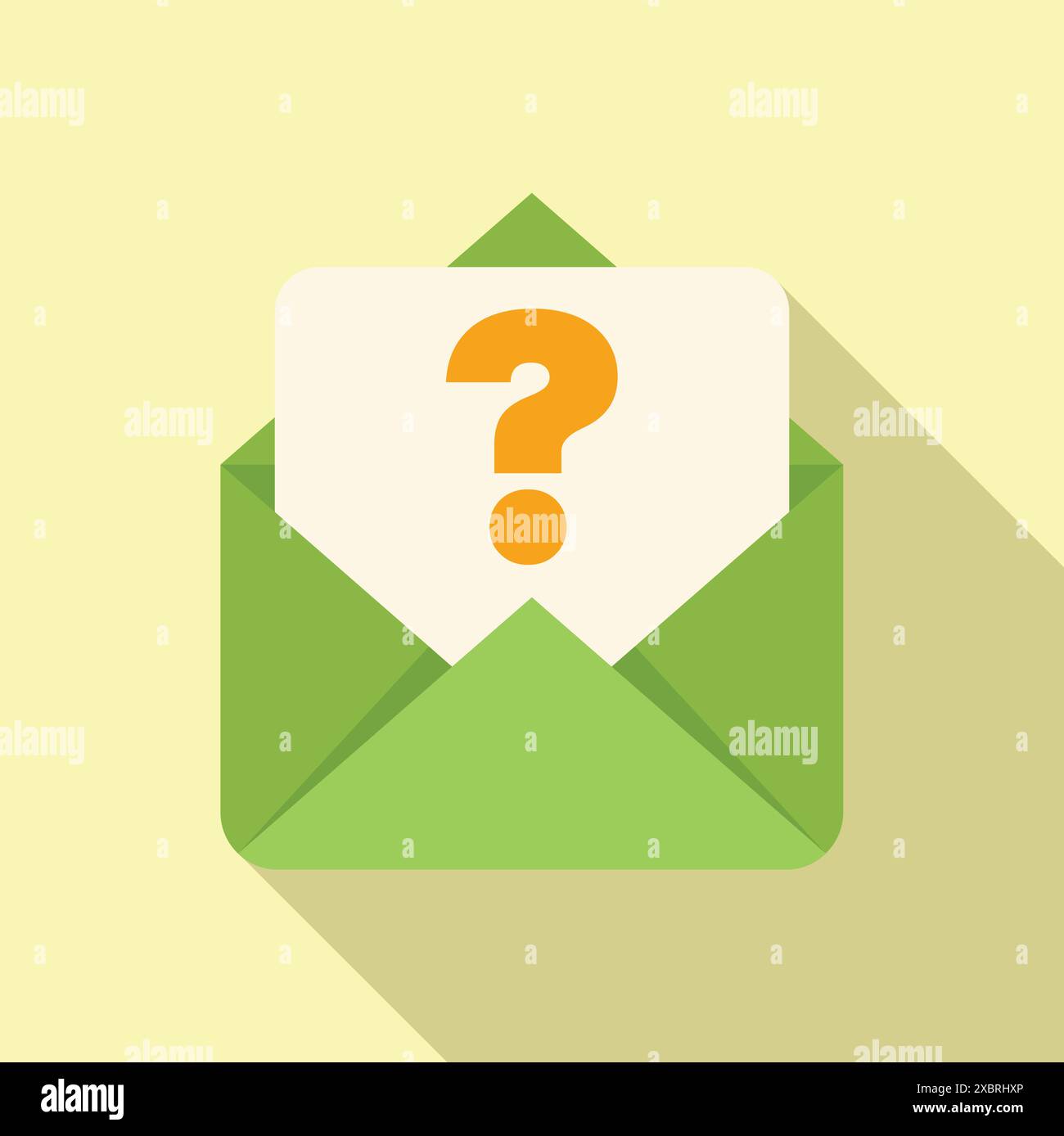 Question mark envelope hi-res stock photography and images - Alamy