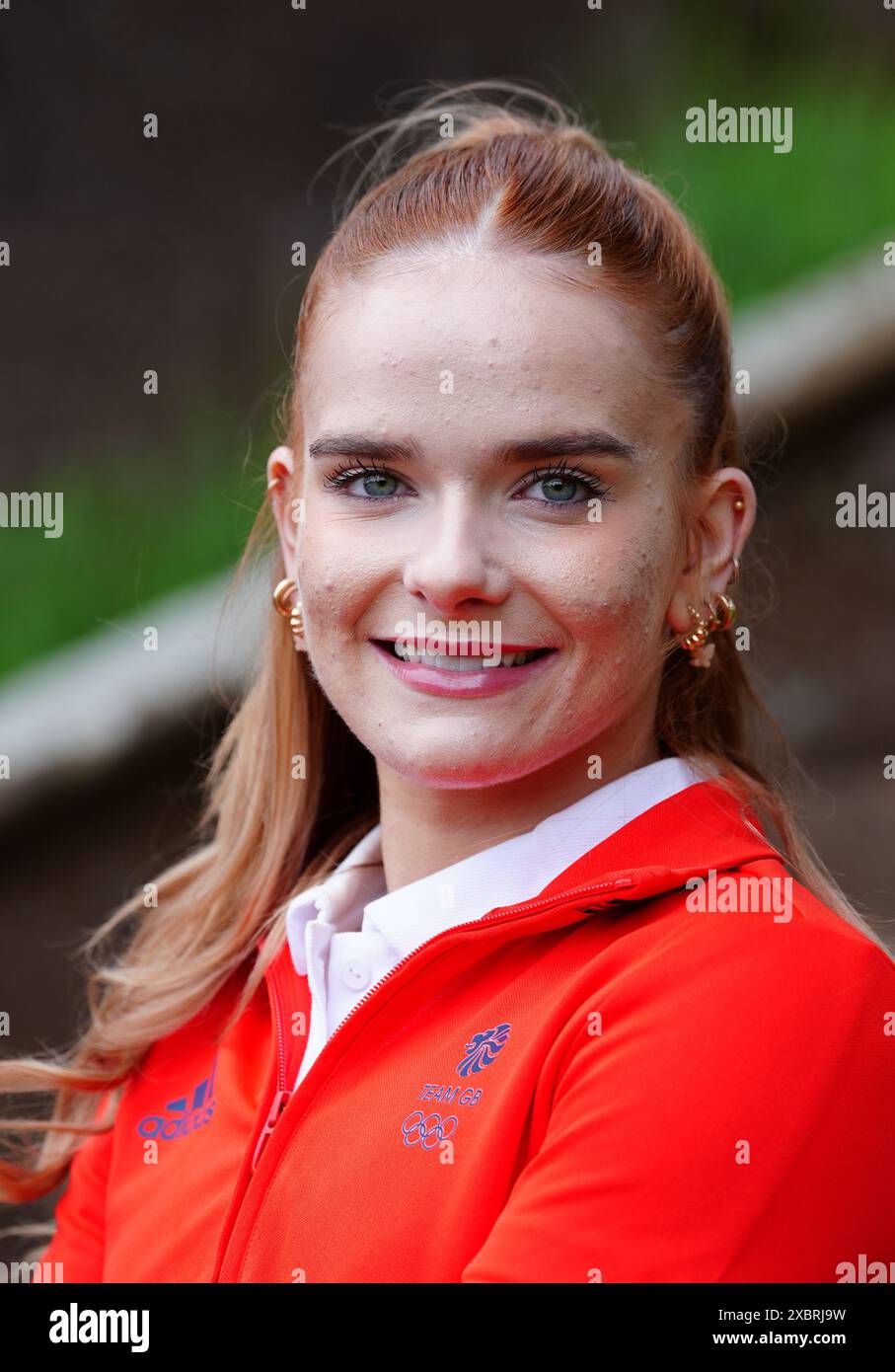 Alice Kinsella during the Team GB Paris 2024 team announcement at the ...