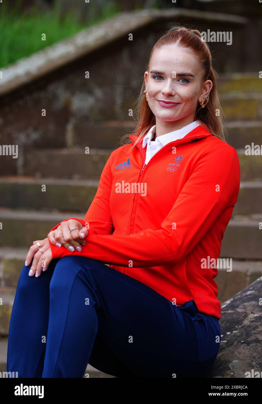 Alice Kinsella during the Team GB Paris 2024 team announcement at the ...