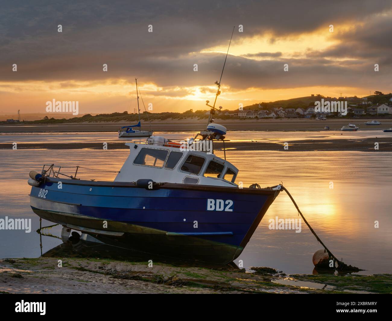 Last day of May - Sunrise over the North Devon coastal villages of ...