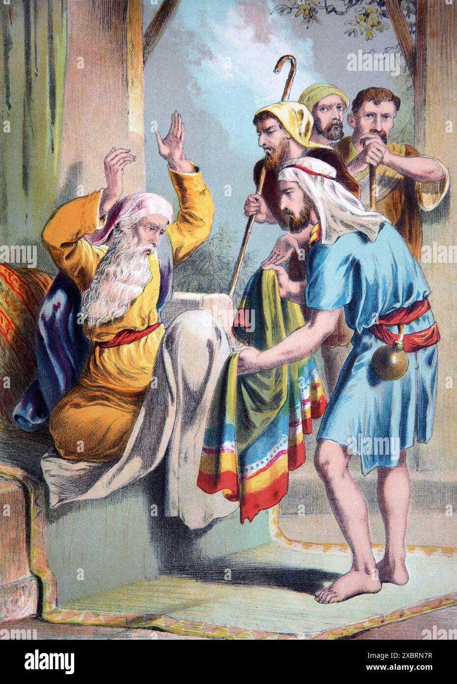 Joseph coat engraving hi-res stock photography and images - Alamy