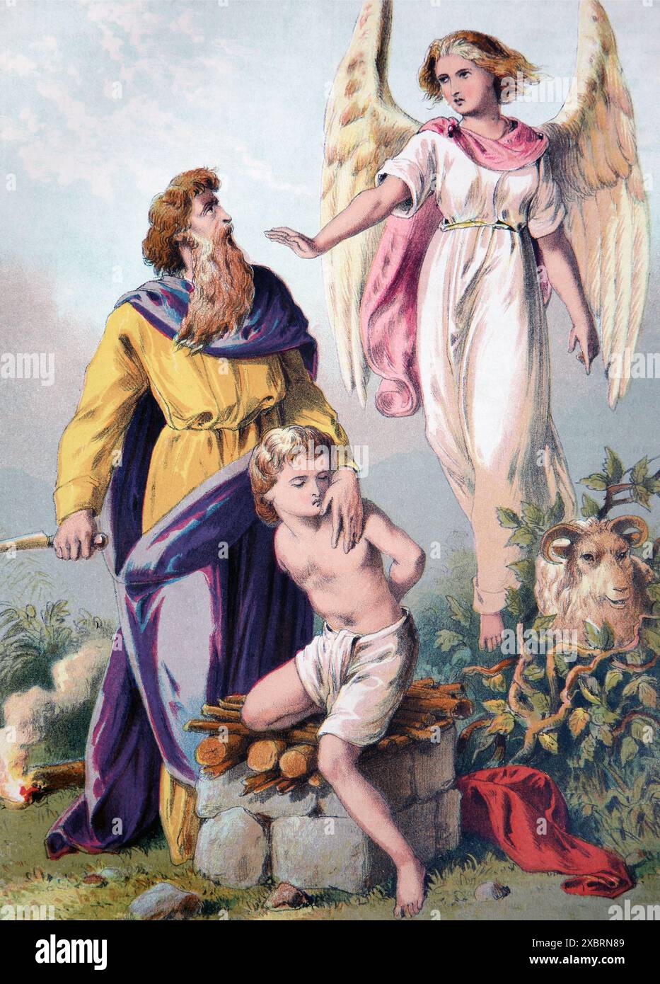 Abraham isaac sacrifice hi-res stock photography and images - Alamy