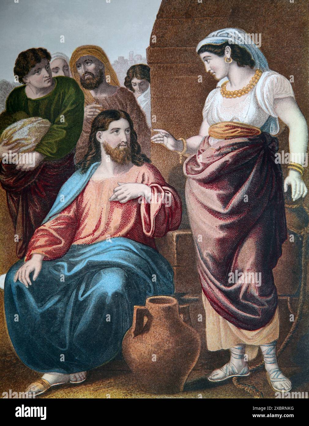 Samaritan woman well hi-res stock photography and images - Alamy