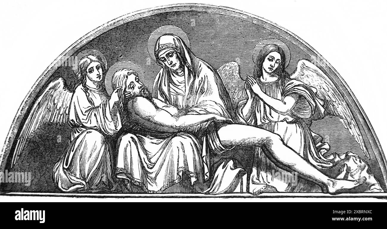 Mary holding the body of jesus hi-res stock photography and images - Alamy