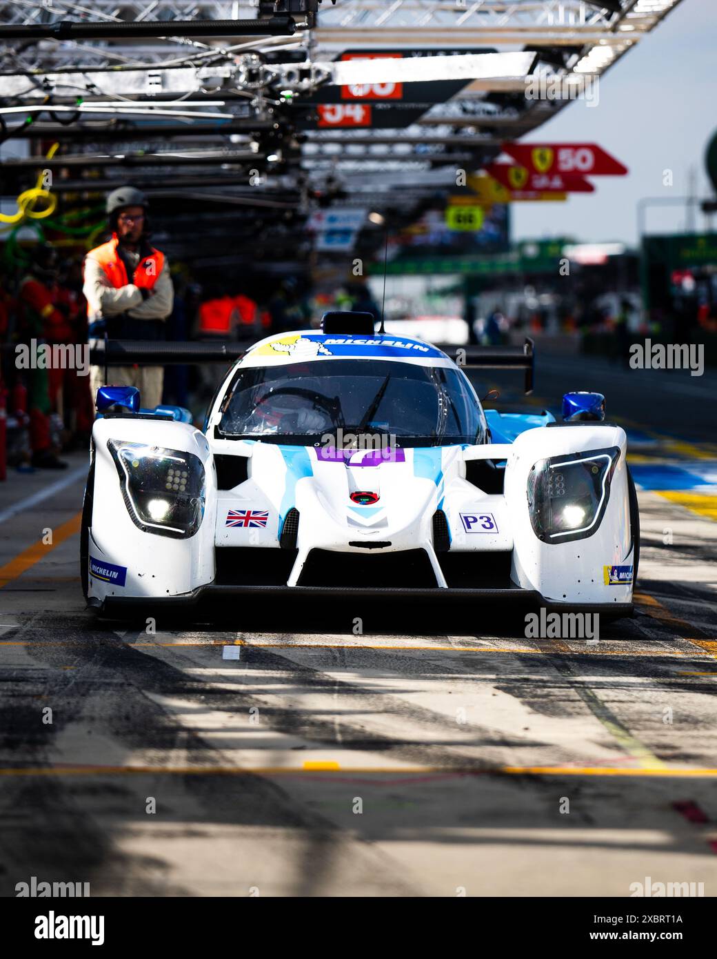Le Mans, France. 13th June, 2024. 07 WELLS Anthony (gbr), BOYD Wayne (gbr), Nielsen Racing ...