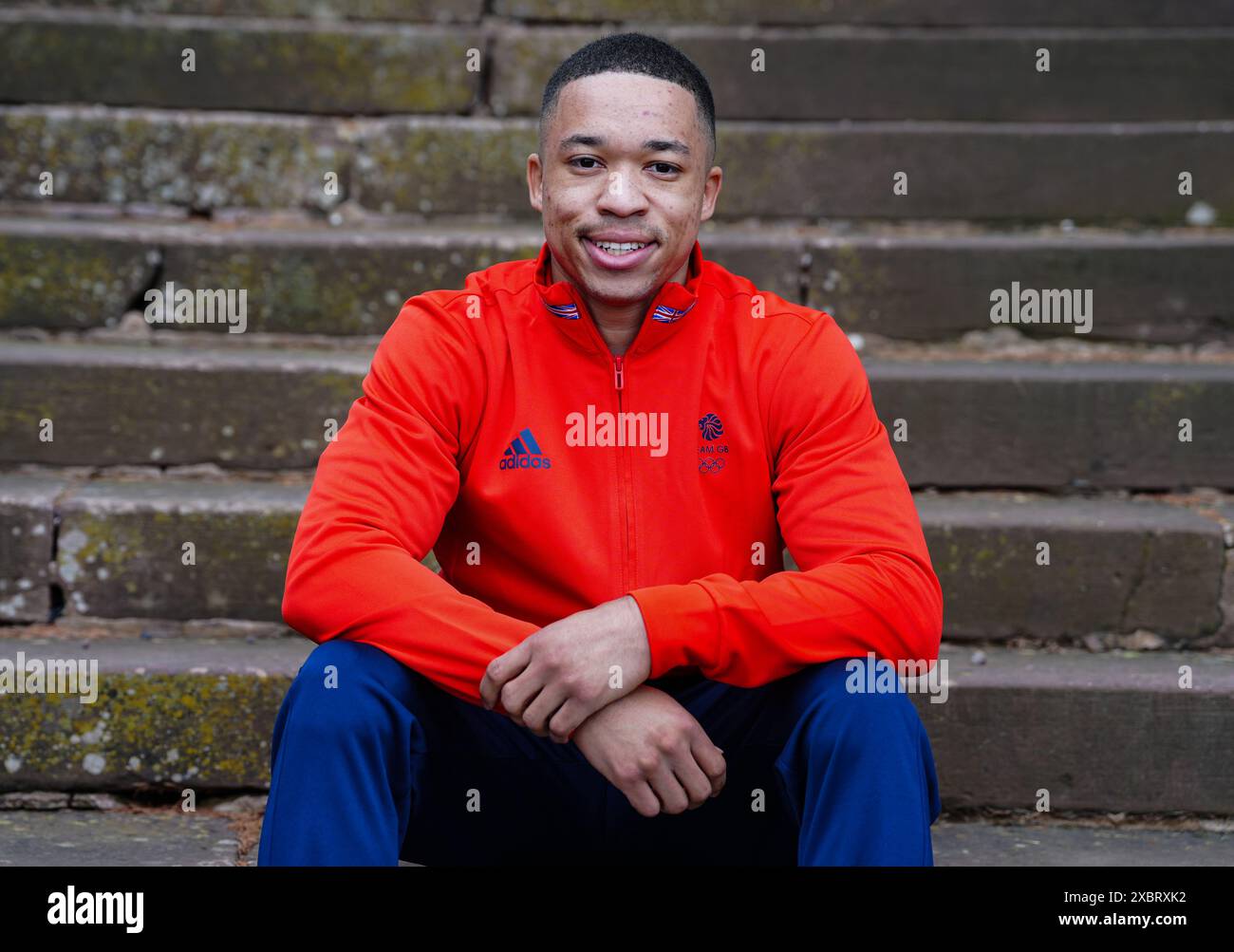 Joe Fraser during the Team GB Paris 2024 team announcement at the ...