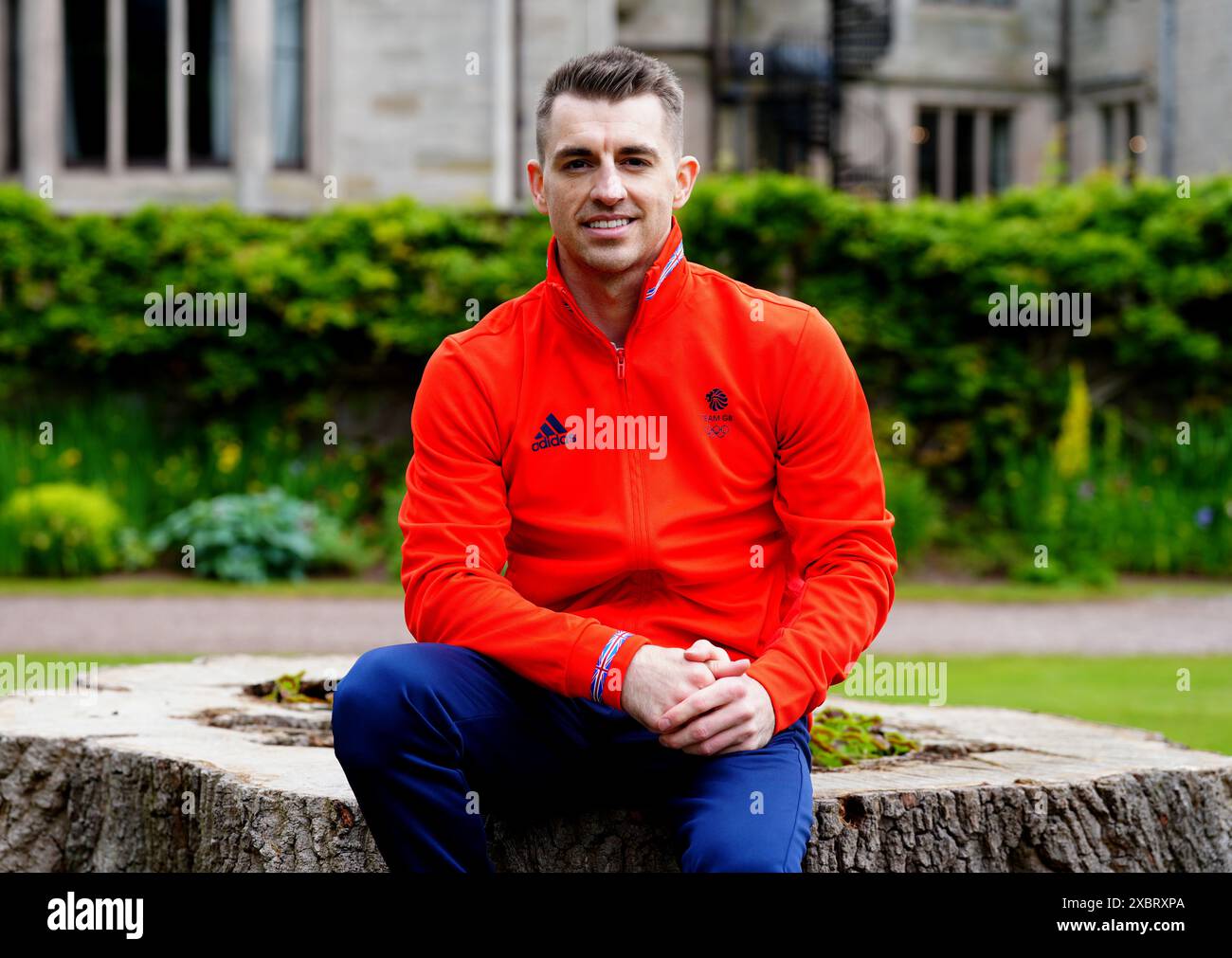 Max Whitlock during the Team GB Paris 2024 team announcement at the ...