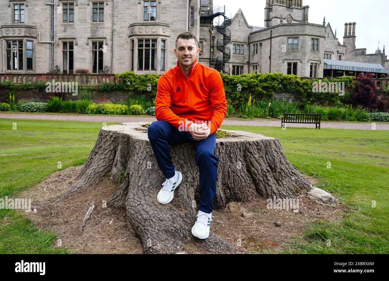 Max Whitlock during the Team GB Paris 2024 team announcement at the ...
