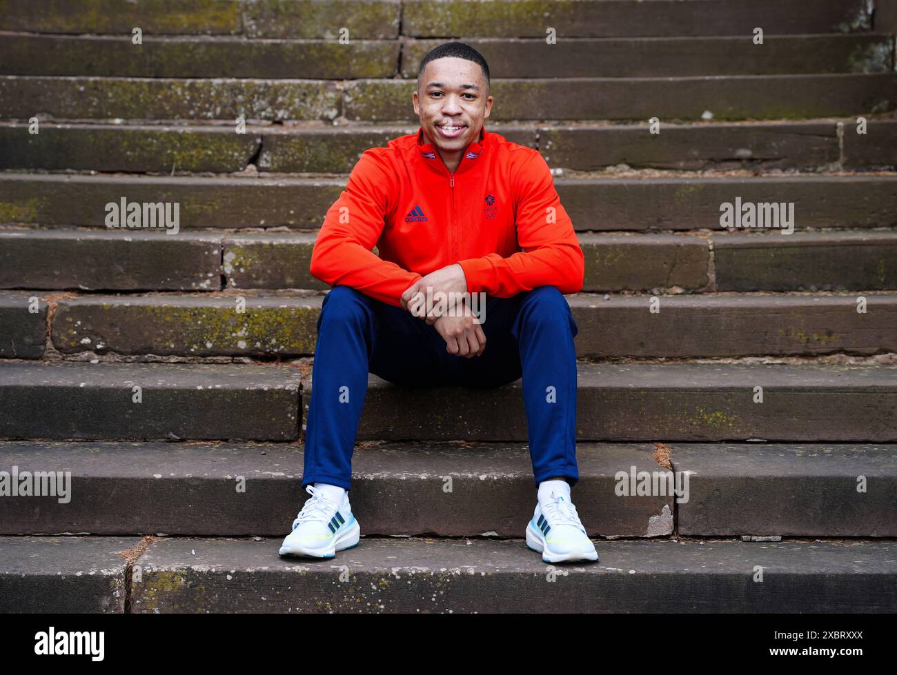 Joe Fraser during the Team GB Paris 2024 team announcement at the ...