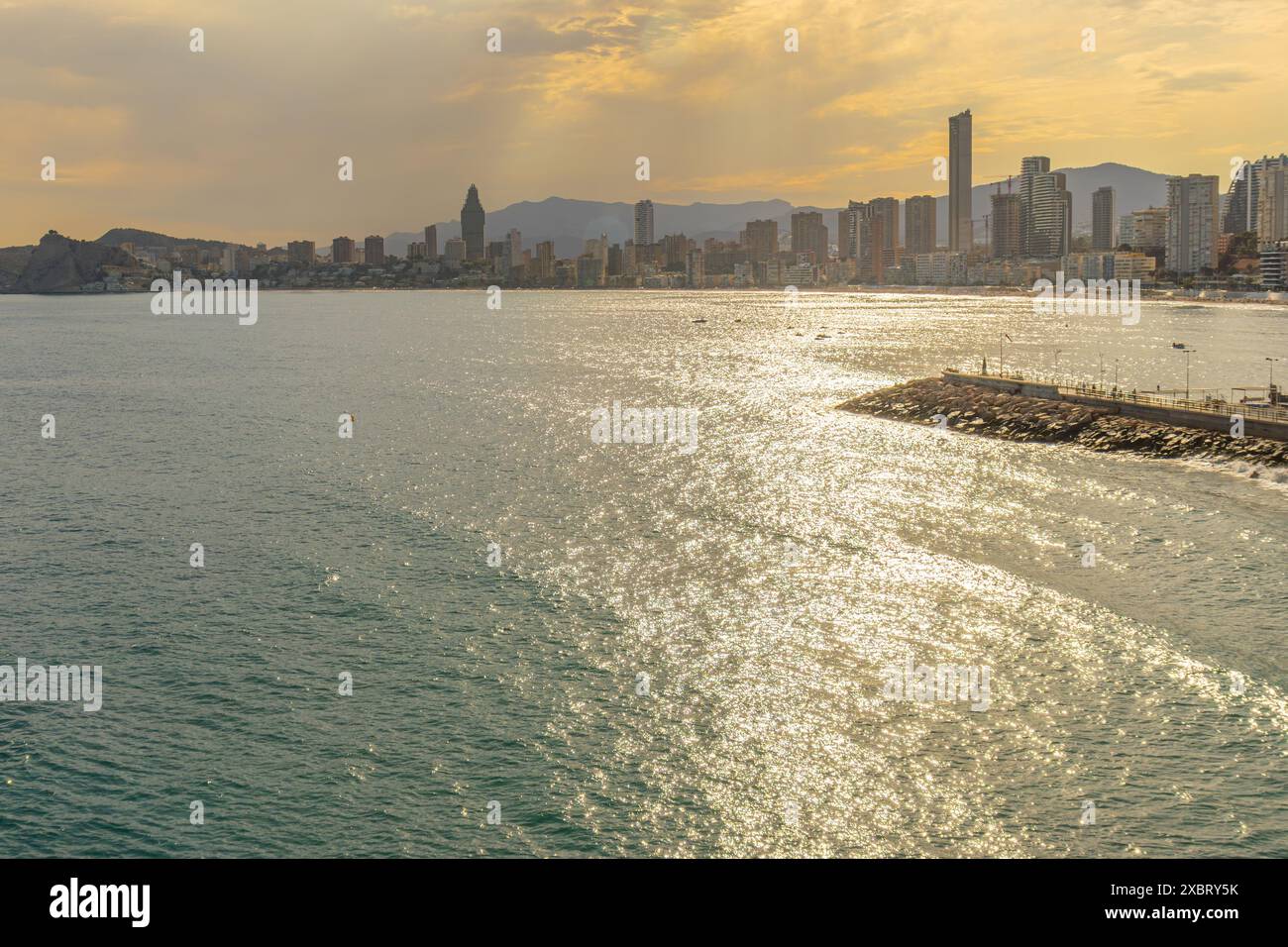 Water activities benidorm beach hi-res stock photography and images - Alamy