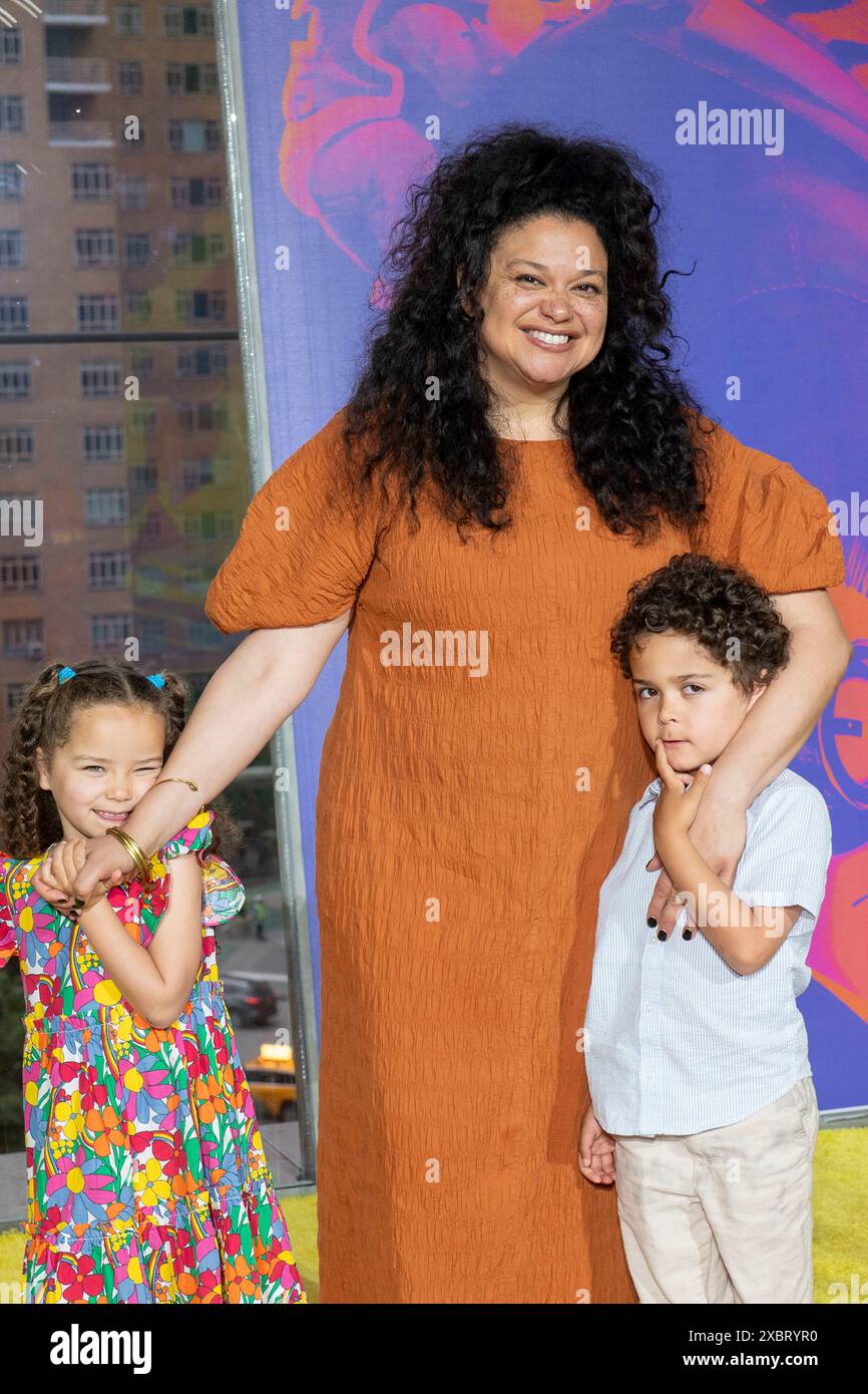 NEW YORK, NEW YORK - JUNE 09: (L-R) Hazel van der Most, Michelle Buteau ...