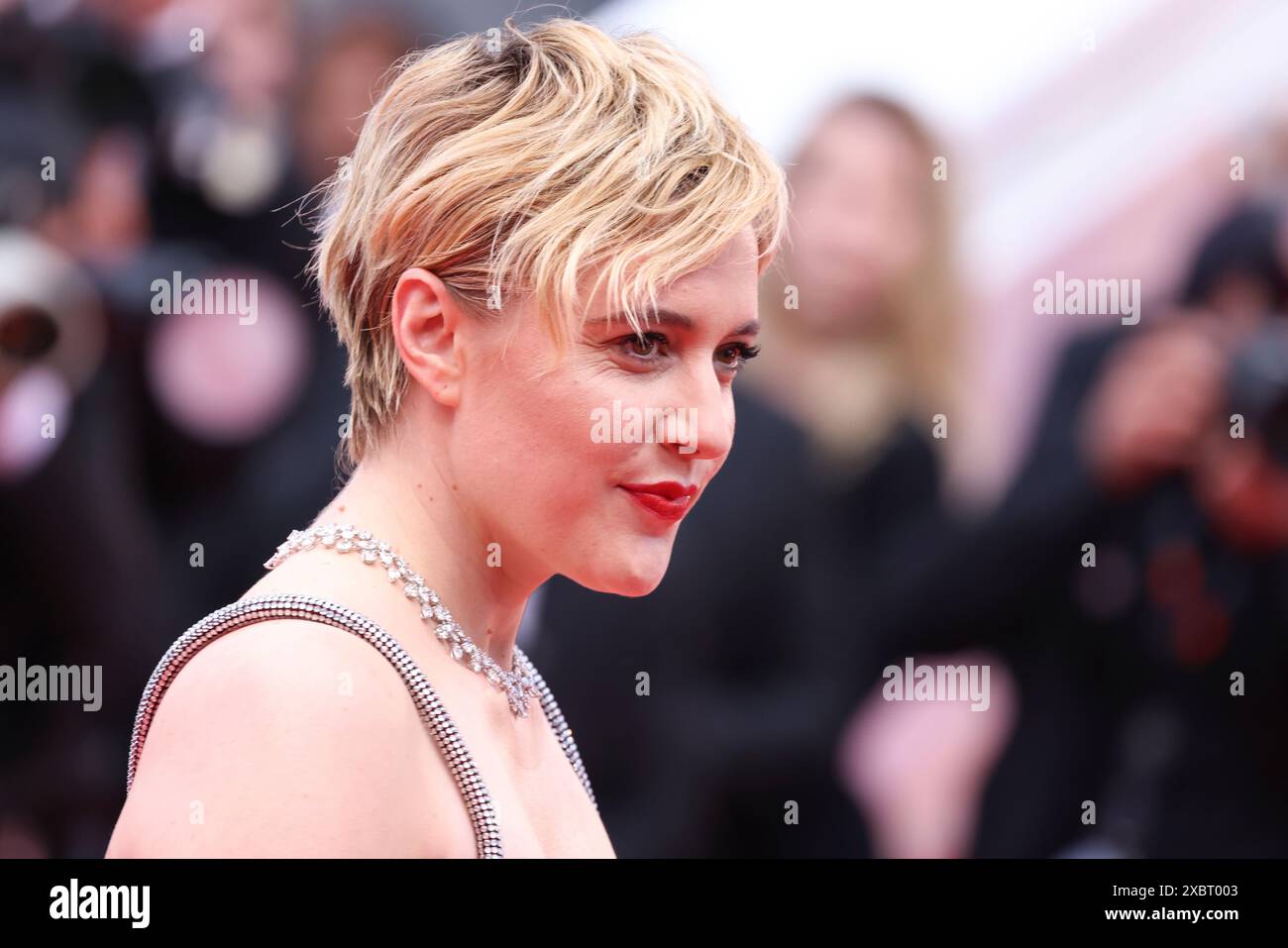 Greta Gerwig kommt zu der Premiere des Films "FURIOSA : A MAD MAX SAGA ...