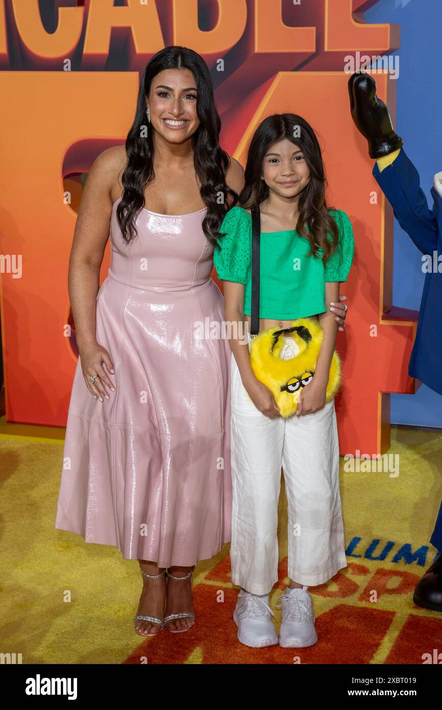 NEW YORK, NEW YORK - JUNE 09: (L-R) Dana Gaier and Madison Polan attend ...