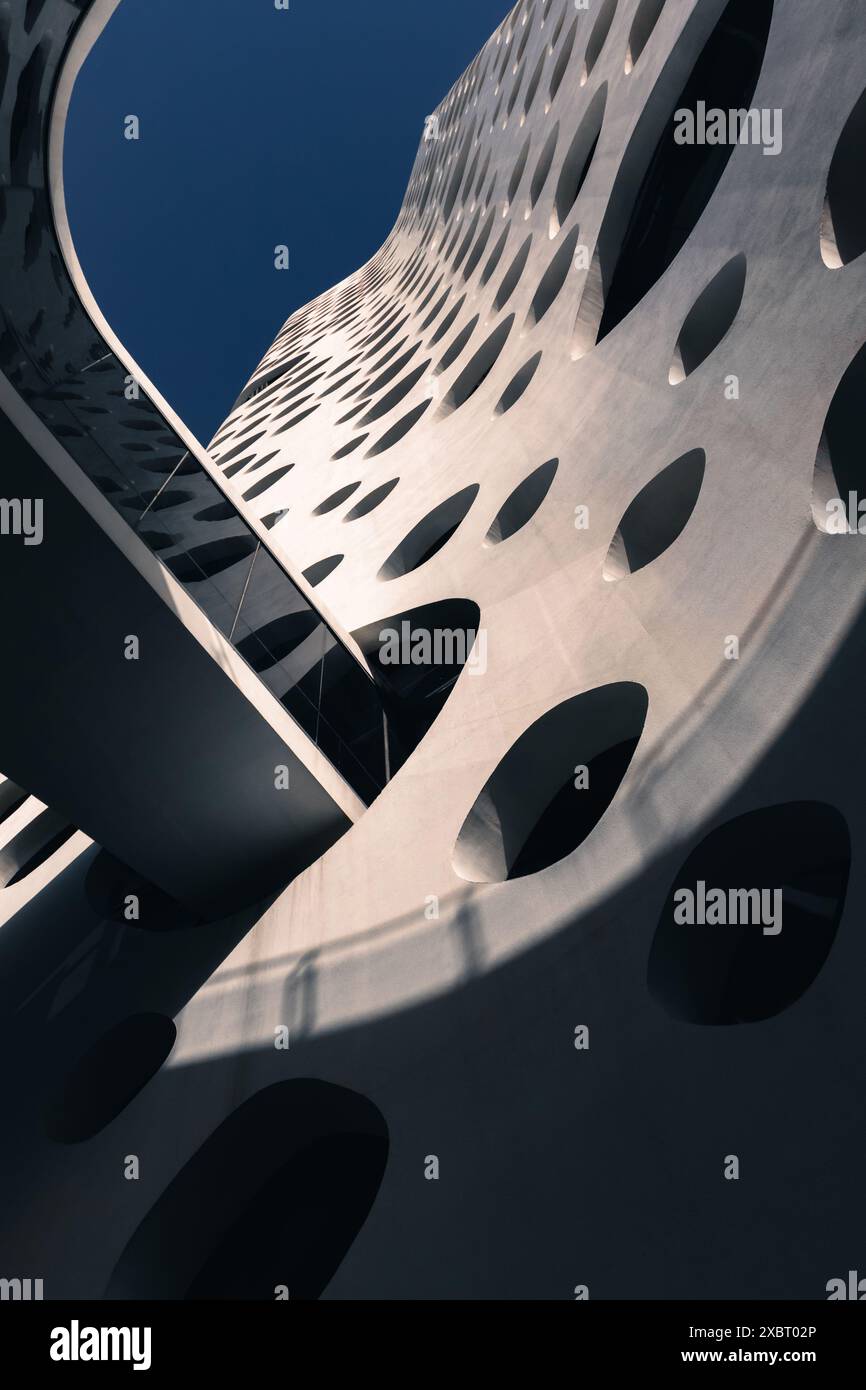 Cheese Tower Dubai Stock Photo - Alamy