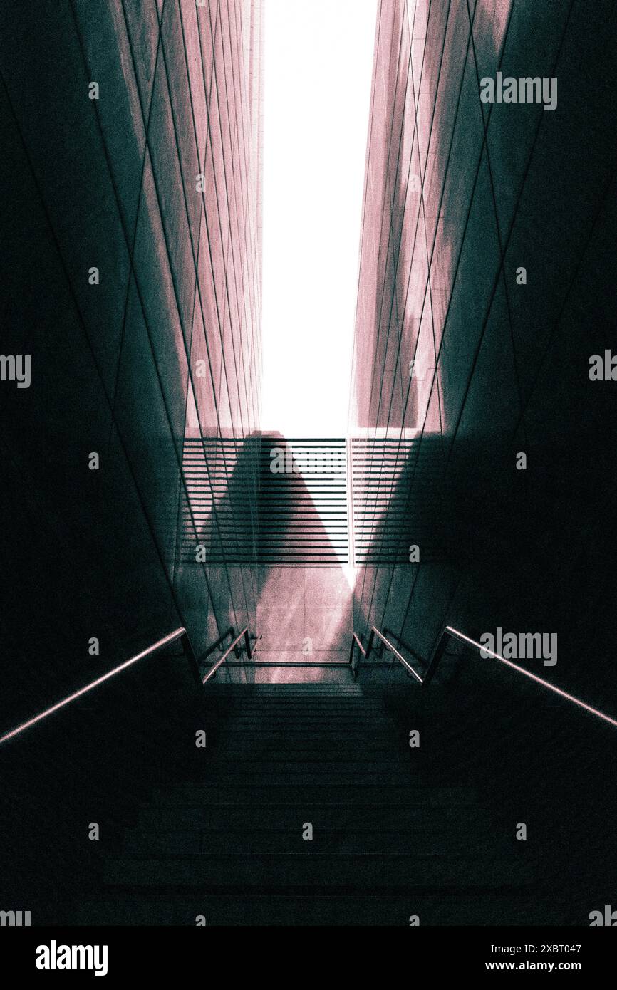 Dark steps hi-res stock photography and images - Alamy