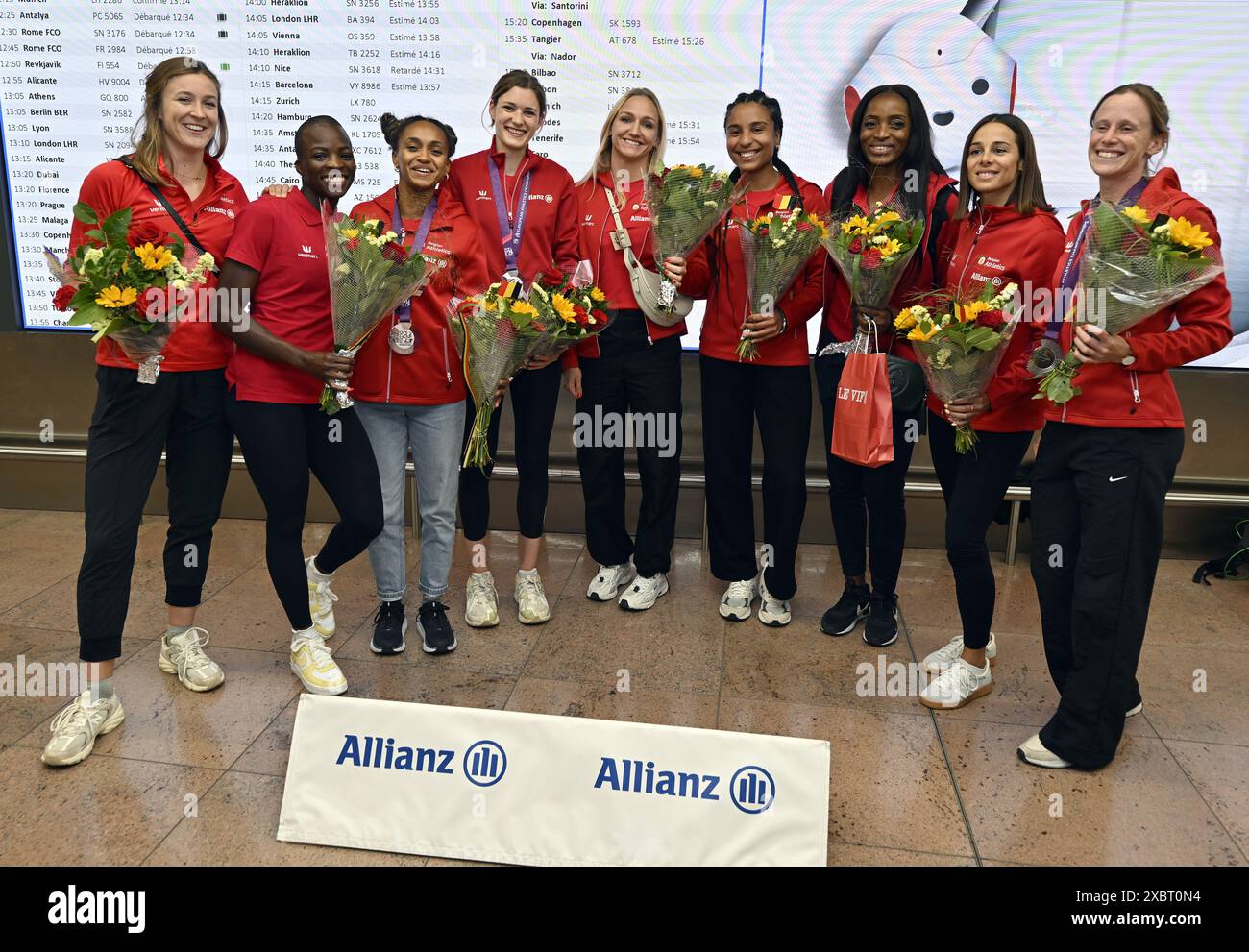 Zaventem, Belgium. 13th June, 2024. Belgian Paulien Couckuyt, Belgian ...