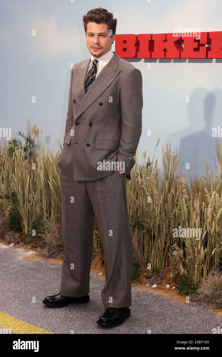 Toby Wallace attends The Bikeriders London Gala Screening at Curzon in ...