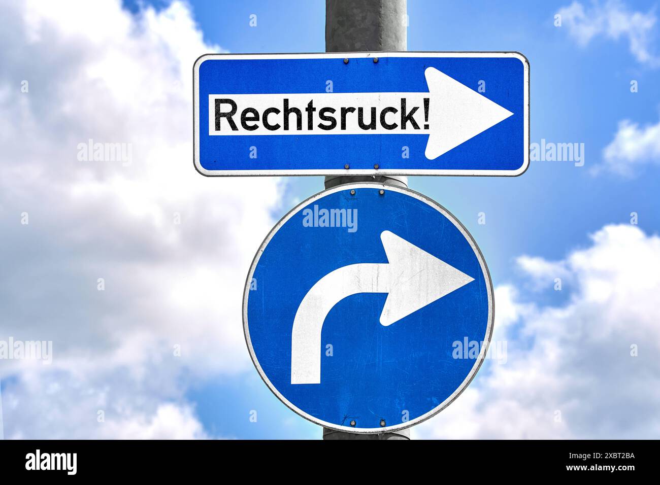 13 June 2024: Shift to the right Sign with arrow pointing to the right ...