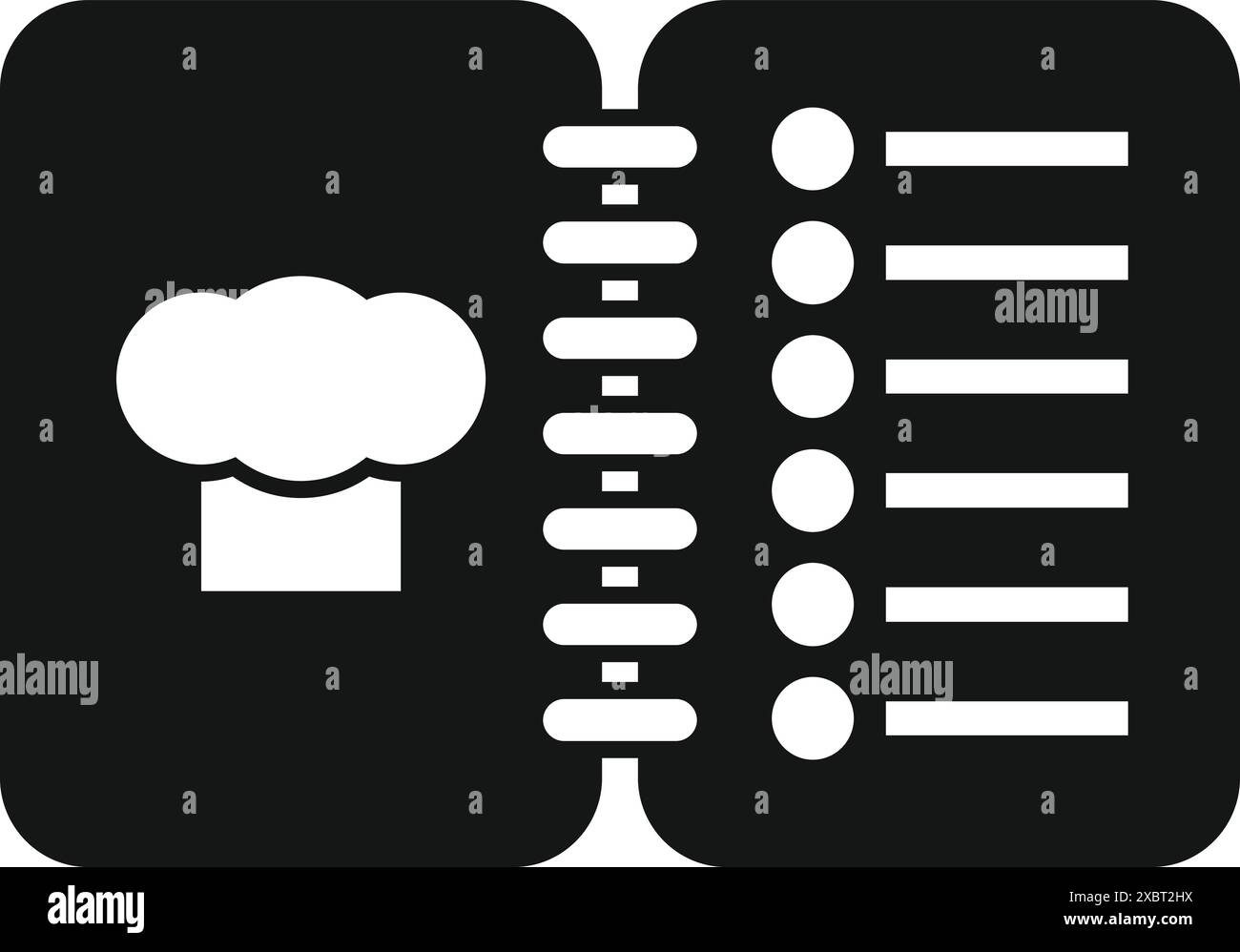 Recipe book blank recipe page Black and White Stock Photos & Images - Alamy