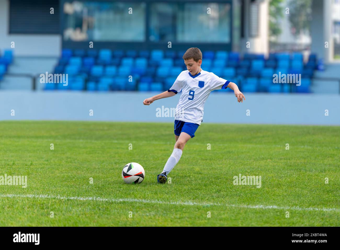 Modern soccer stadium hi-res stock photography and images - Alamy