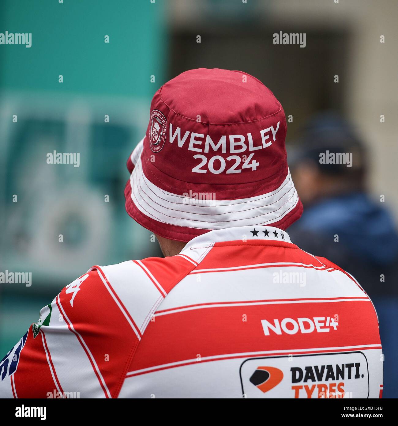 London, England - 8th June 2024 - Fans of Wigan Warriors Rugby League ...