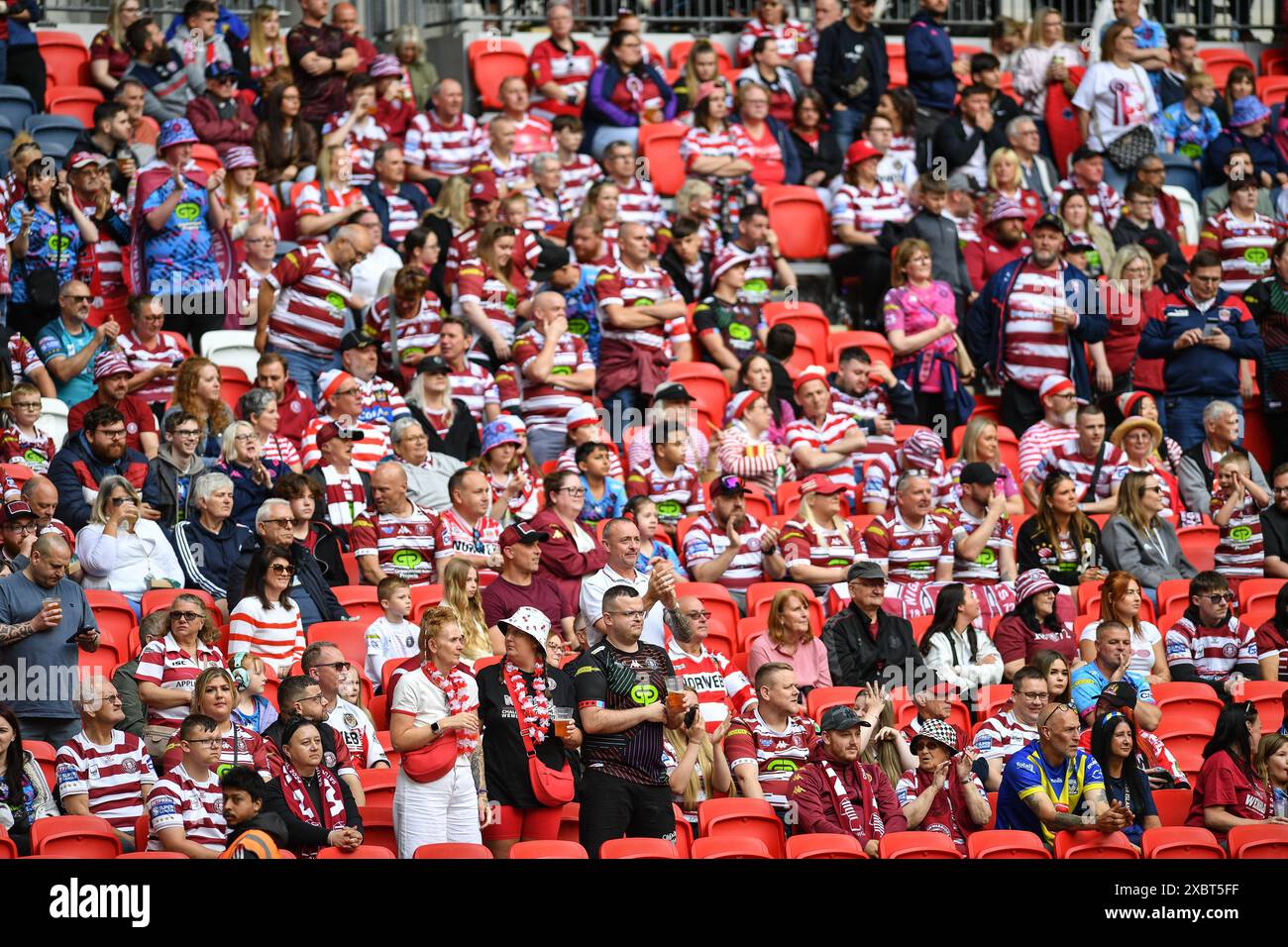 London, England - 8th June 2024 - Rugby League Betfred Challenge Cup ...