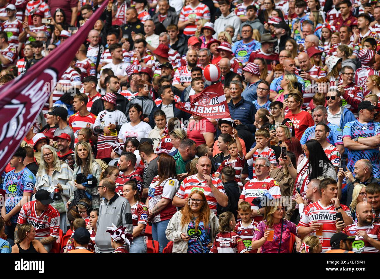 London, England - 8th June 2024 - Rugby League Betfred Challenge Cup ...