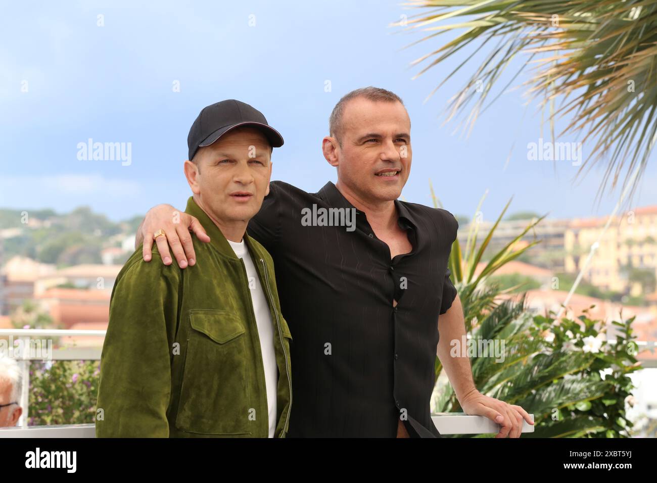 Cannes, France. 23rd May, 2024. Gaël Morel and Stéphane Rideau at the ...