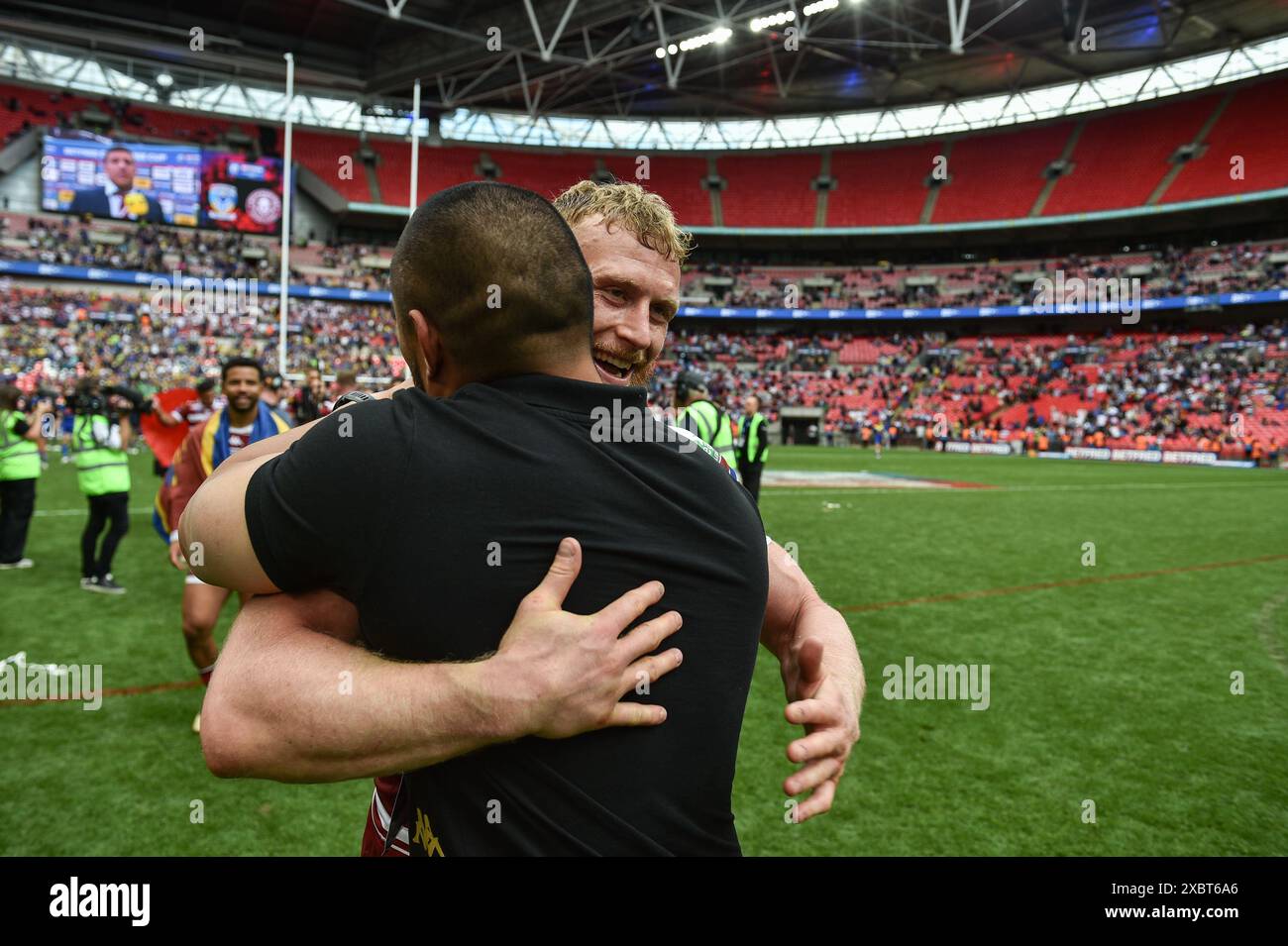 London, England - 8th June 2024 - Luke Thompson of Wigan Warriors ...